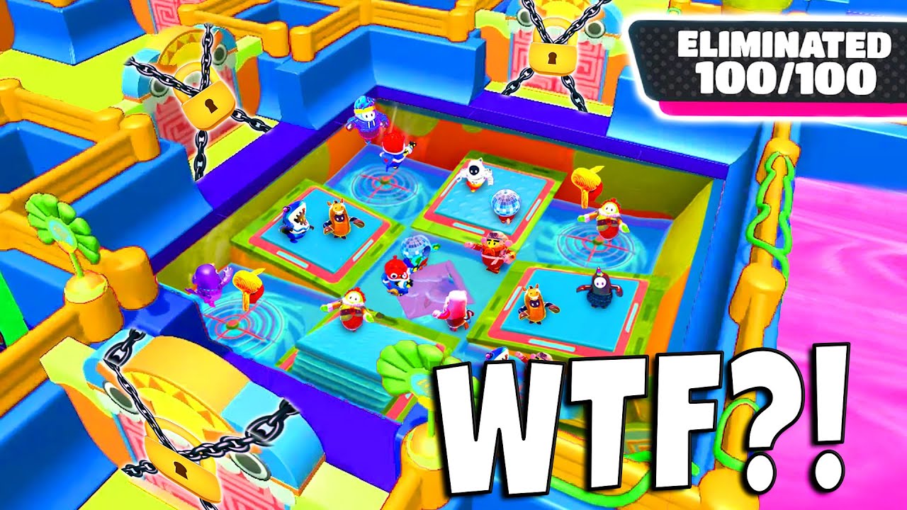 MASSIVE LOST TEMPLE BROKEN LOBBY!! 😭😭 - Fall Guys WTF Moments #397 ...