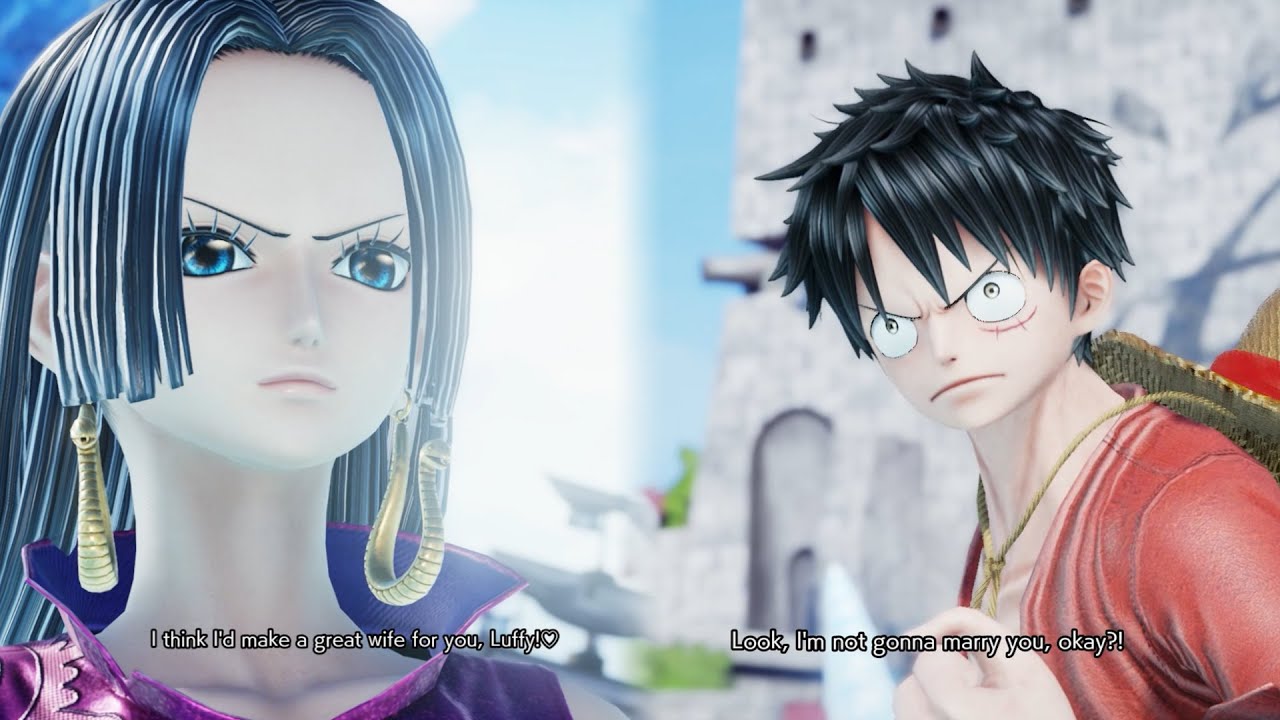 Jump Force - All Boa Hancock Unique Interactions (60FPS) - Games ...
