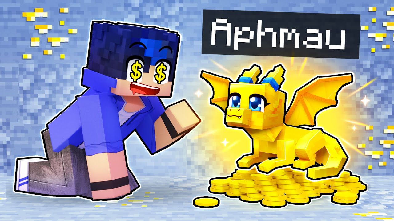 Playing Minecraft as a HELPFUL Golden Dragon! - WACOCA GAMES