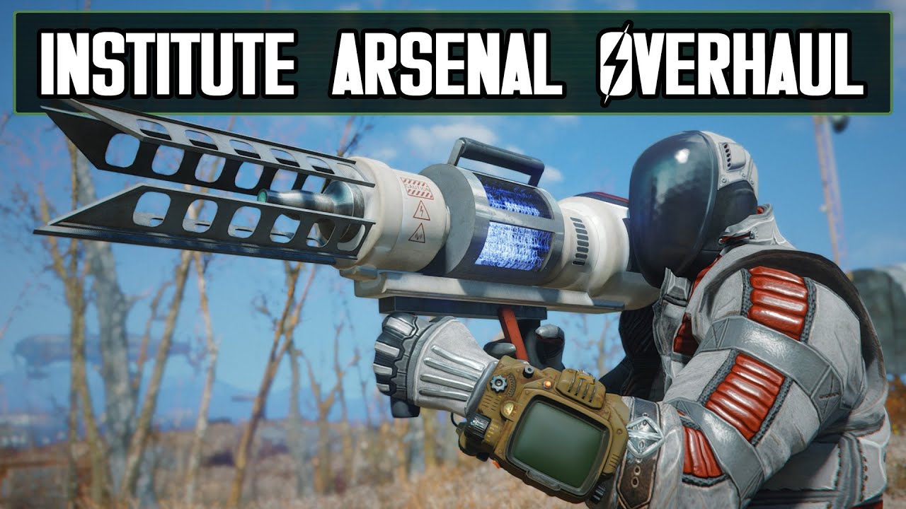 Institute Weapon Overhaul - Fallout 4 Mod Review - WACOCA GAMES