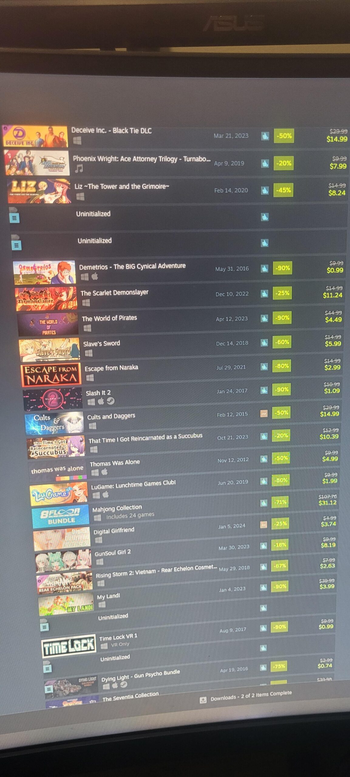 「初期化されていない」とはどういう意味ですか? - WACOCA GAMES