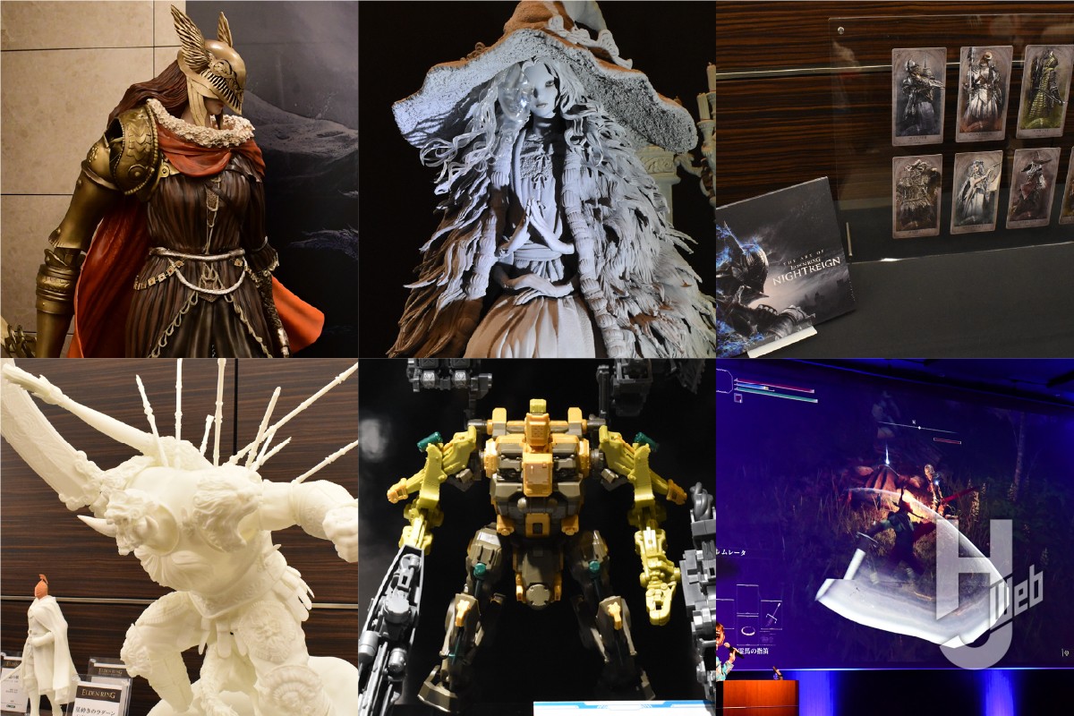 『ELDEN RING』『ARMORED CORE』『Bloodborne』などの最新フィギュア、プラモが勢揃い！「FROMSOFTWARE ...