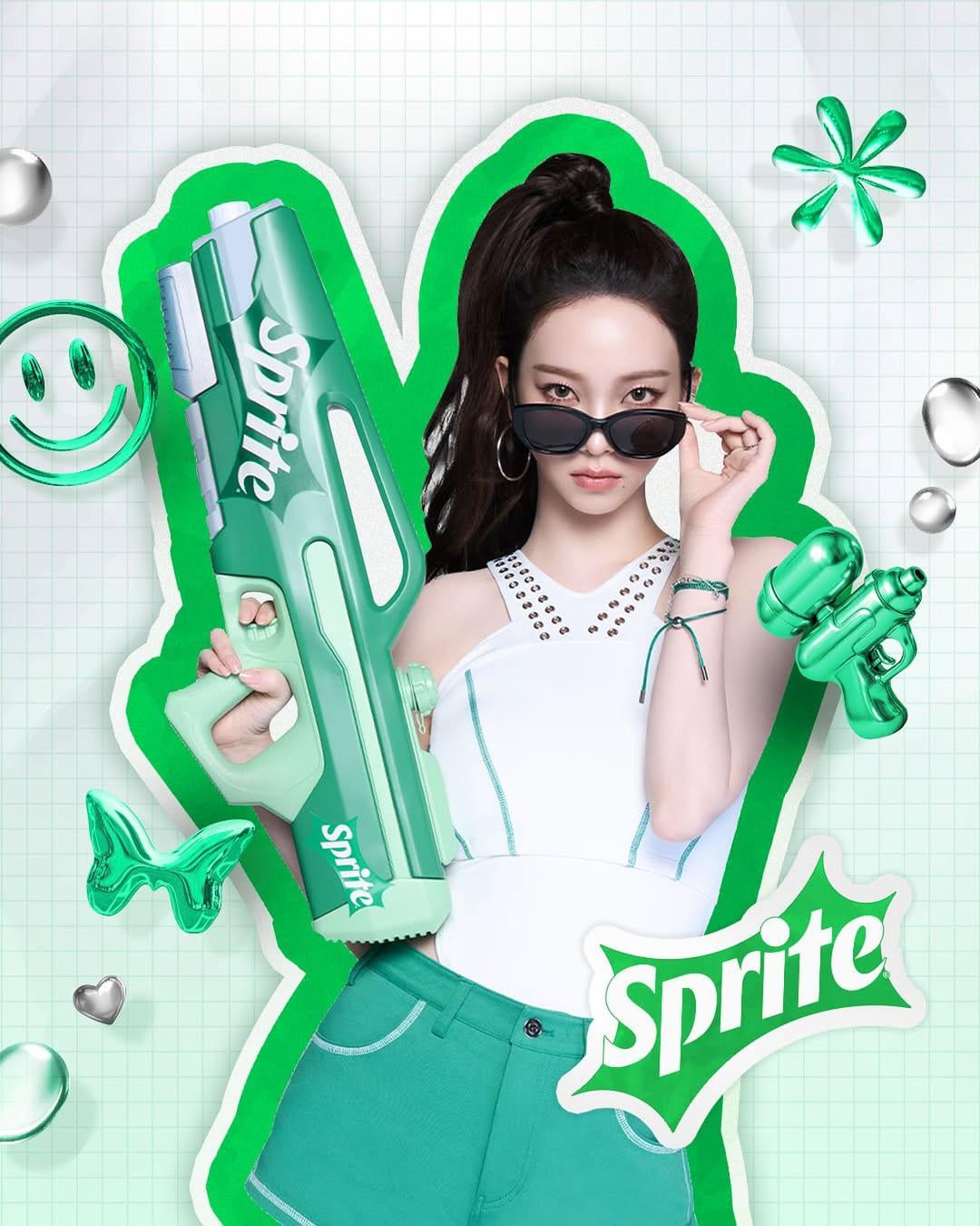 250620 karina for sprite x waterbomb seoul 2025 - WACOCA K-POP