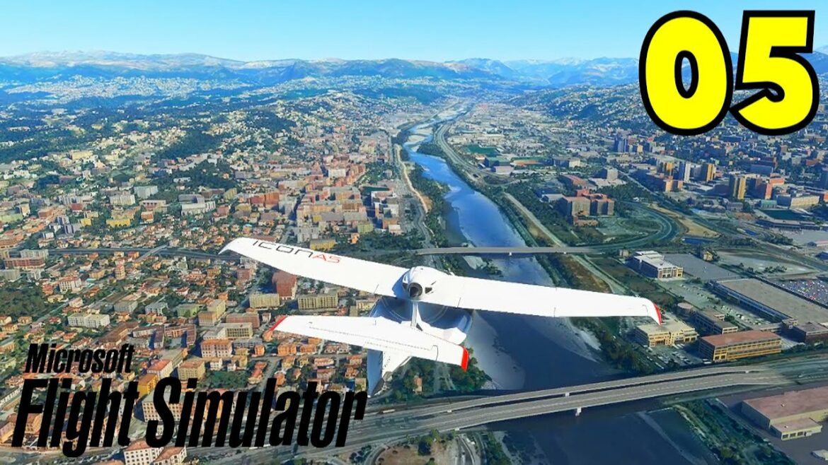 FLIGHT SIMULATOR 2020 - 05 - Survol de Nice jusqu’à Monaco ! [FR ...