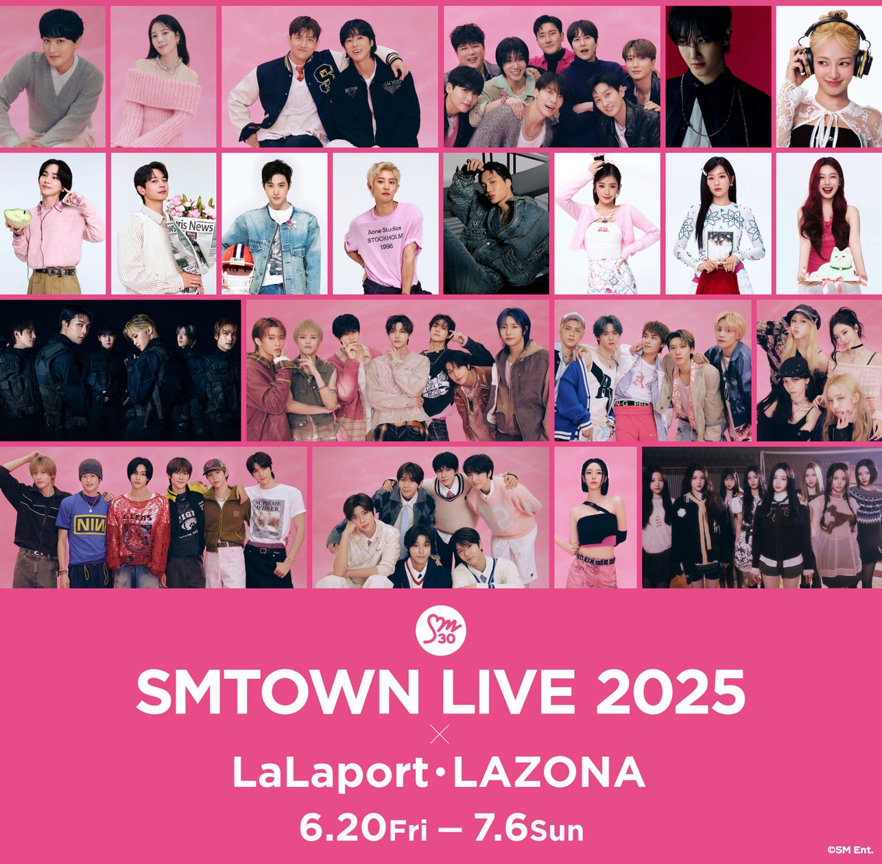 SMTOWN LIVE 2025×LaLaport・LAZONA「THE CULTURE, THE FUTURE」— 音楽を超えて文化へ、文化 ...