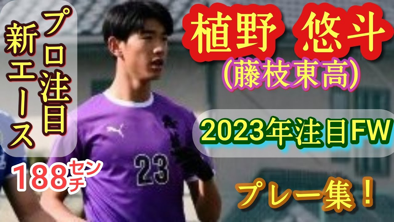 (188㌢)藤枝東の杉本健勇【植野悠斗】藤枝東高の新エース。プレー集！Yuto Ueno。高校サッカー - WACOCA NEWS