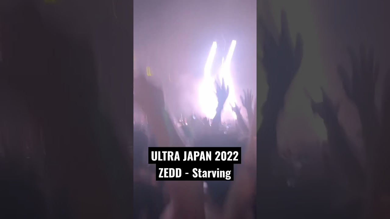 ULTRA JAPAN 2022 0918 Zedd - Starving ウルトラジャパン ゼッド - News | WACOCA ...