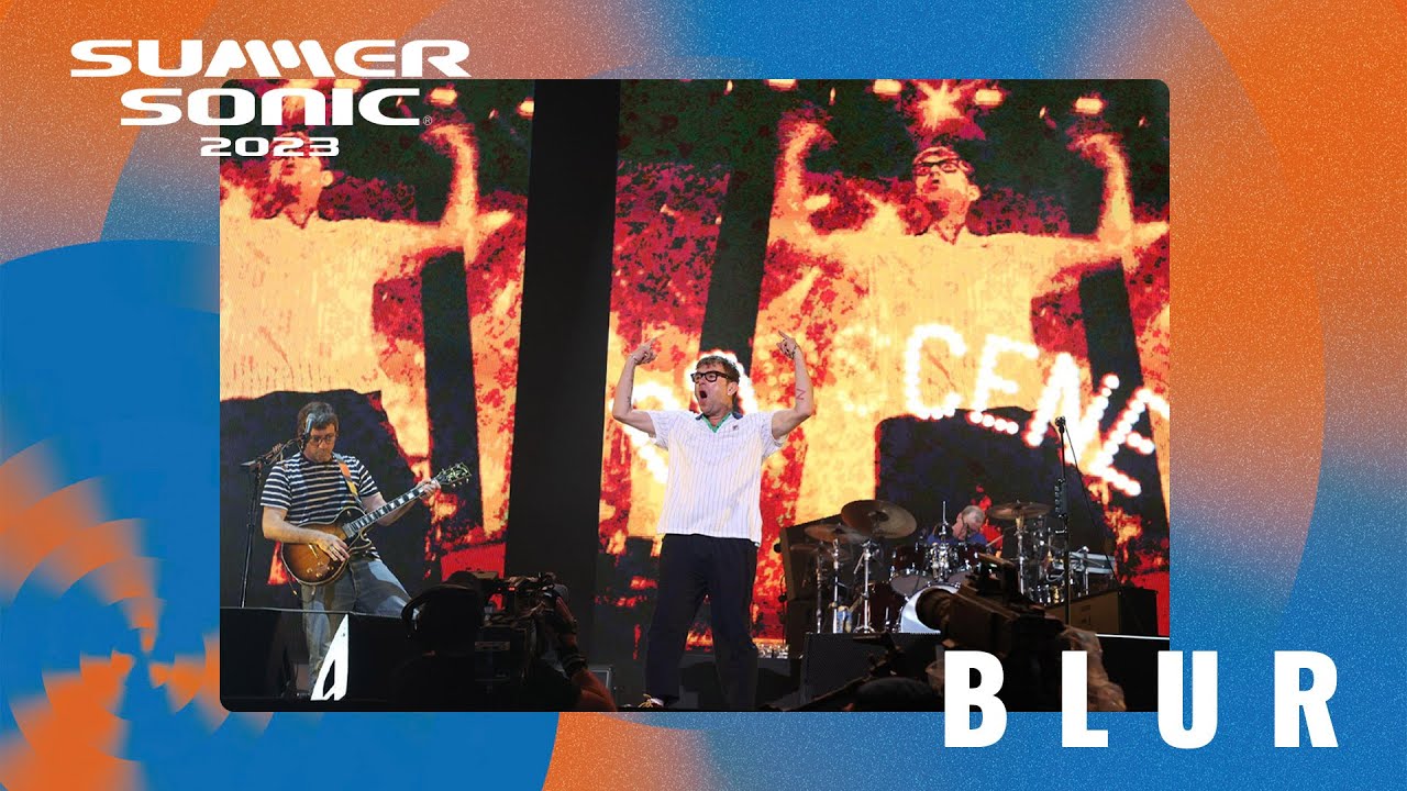 BLUR – “St. Charles Square” at SUMMER SONIC 2023 - WACOCA NEWS