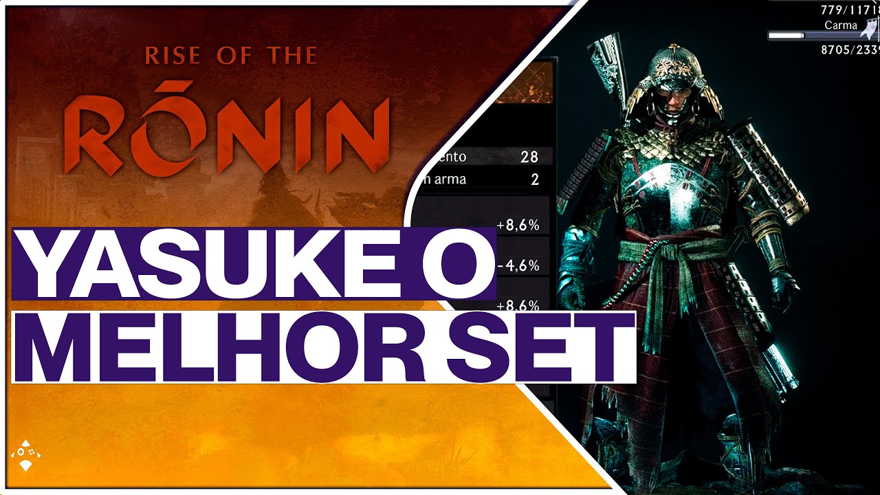 Rise Of The Ronin: O MELHOR SET LENDÁRIO - Conjunto do YASUKE + KATANA + BAIONETA - Guia ...