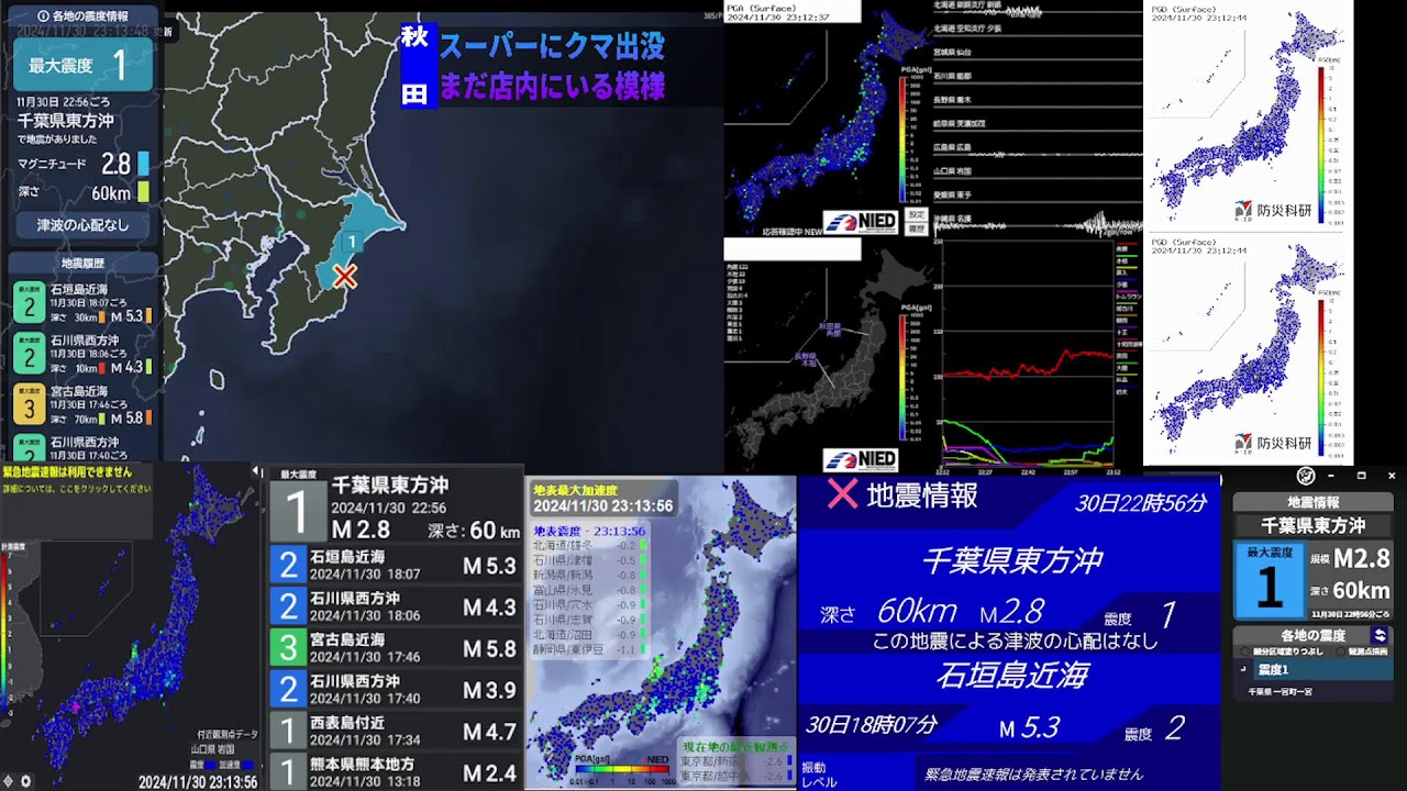 リアルタイム緊急地震速報ライブ#10 - WACOCA NEWS