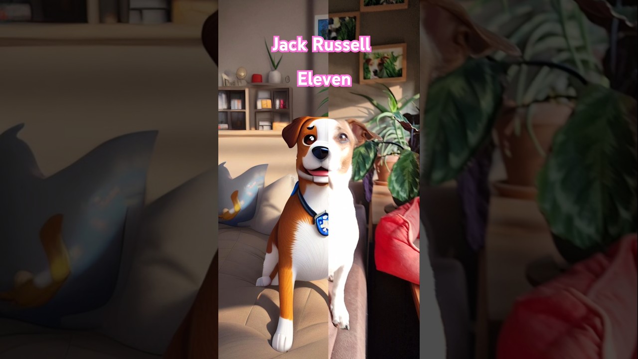 Paw Patrol JRT Eleven 🐶 | Jack Russell #shorts | #jackrussellterrier #tiktok - WACOCA PETS