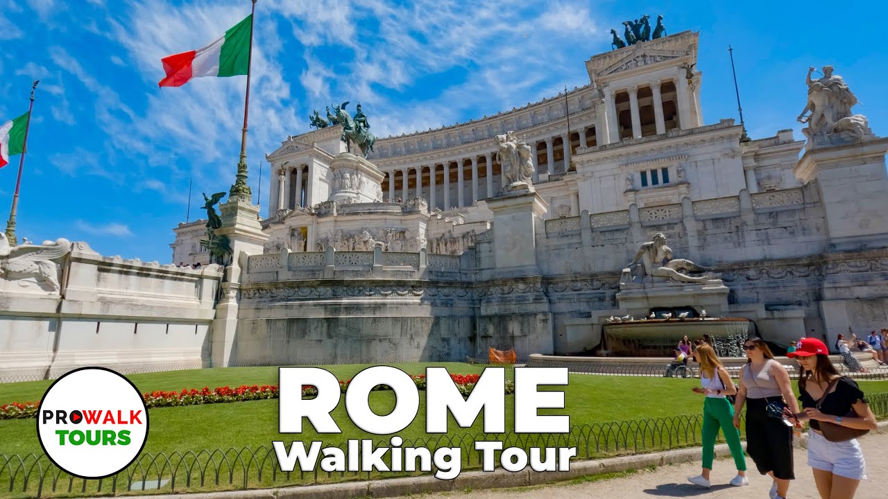 Rome, Italy Walking Tour - 4K60fps with Captions - Prowalk Tours ...