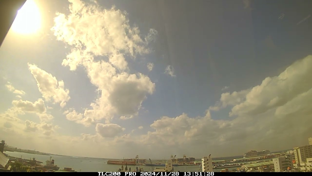 💚 1128タイムラプス2024年 沖縄県 那覇市 Time Lapse Okinawa Naha ＃雲の動き - WACOCA TOURS