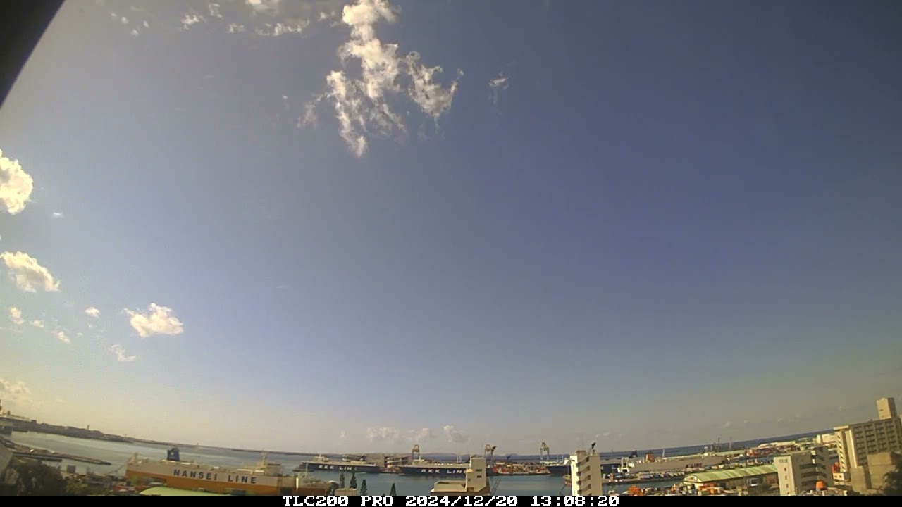 💚 1220タイムラプス2024年 沖縄県 那覇市 Time Lapse Okinawa Naha ＃雲の動き - WACOCA TOURS