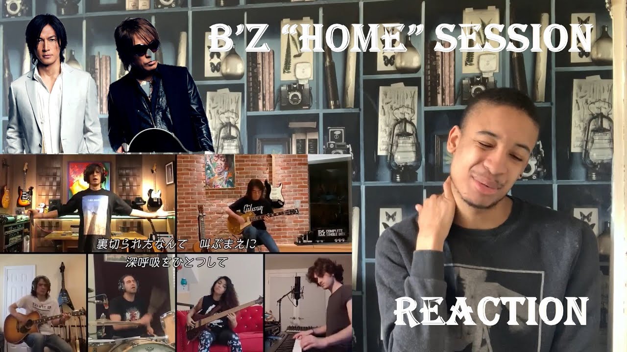 B’z “HOME” Band session REACTION - WACOCA VIDEOS