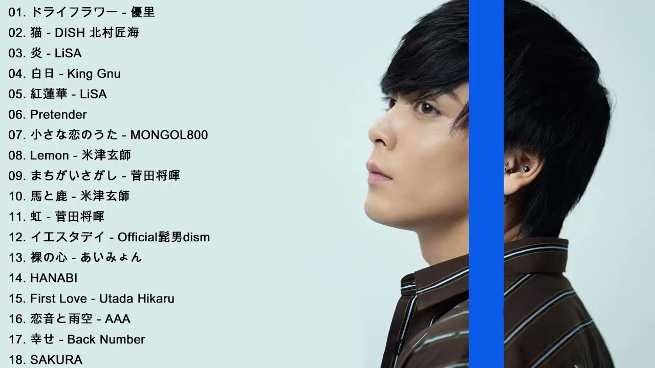 JPOP 最新曲ランキング 邦楽 2021🍂Official髭男dism,米津玄師,あいみょん,YOASOBI,宇多田ヒカル,King Gnu,GReeeeN,菅田将暉 - Videos ...