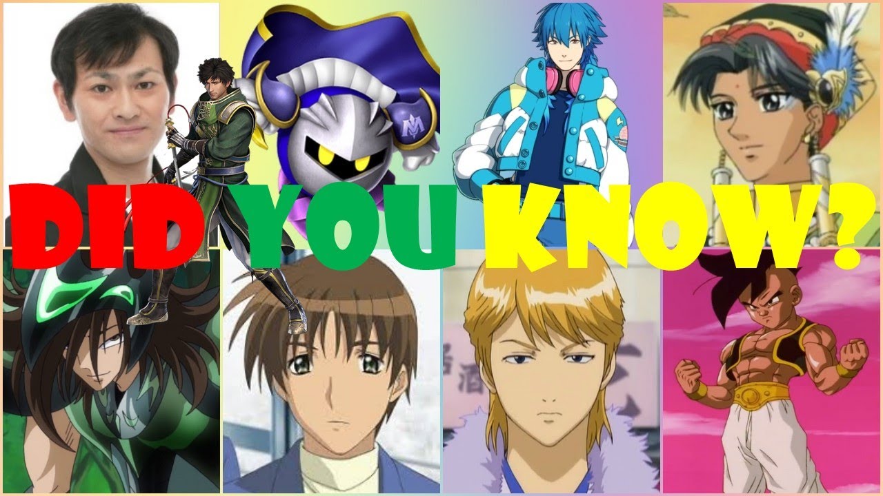 Atsushi Kisaichi (Meta Knight/Aoba) - Voice acting/seiyuu 私市 淳 声優 that ...