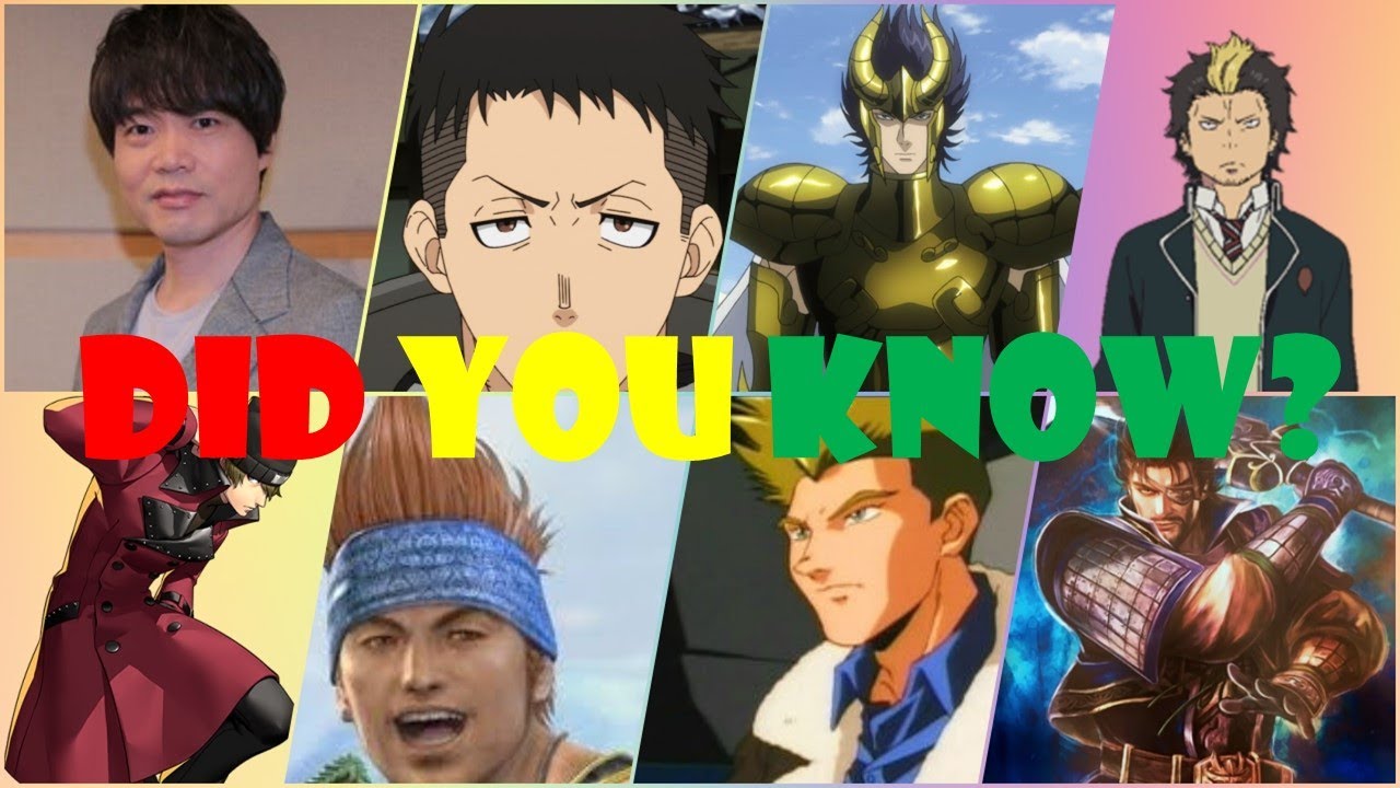 Kazuya Nakai (Zoro) PART 2 - Voice acting/seiyuu compilation 中井和哉声優 ...