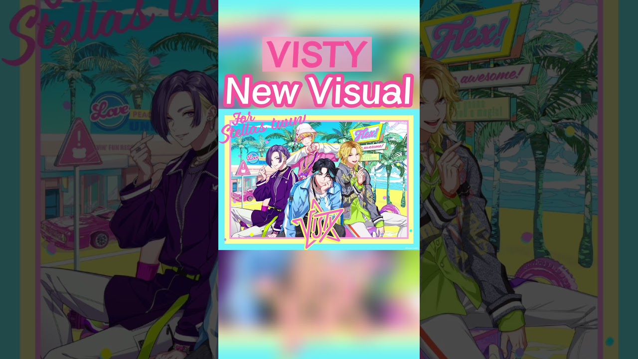 【VISTY】New Visual Loop Movie #shorts - WACOCA VIDEOS