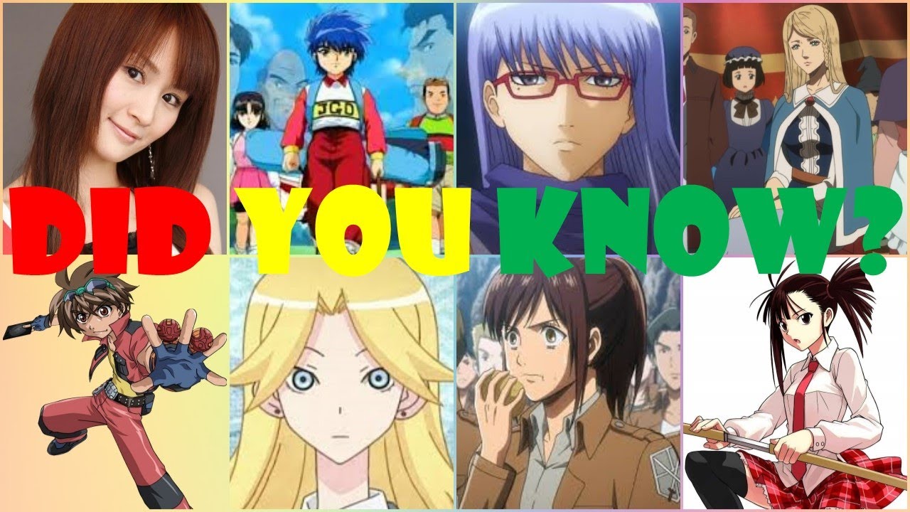 Yu Kobayashi (Dandoh/Ayame/Sasha) - Voice acting/seiyuu compilation 小林 ...