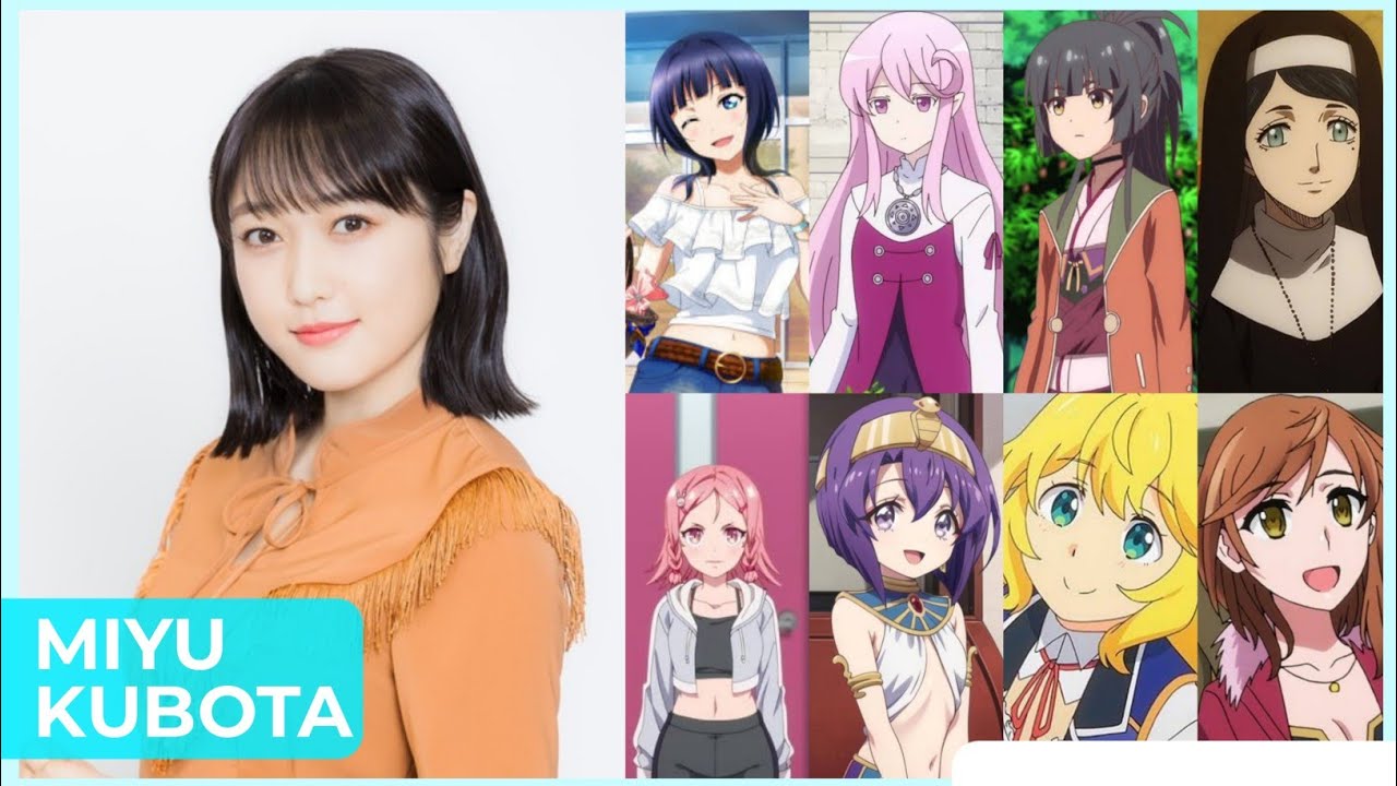 Miyu Kubota [久保田未夢] Top Same Voice Characters Roles - WACOCA VIDEOS