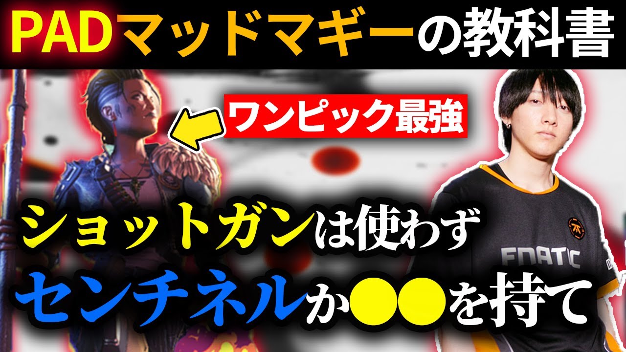 【世界大会キルリーダーLykqが解説！】マッドマギーはこう使え！あの武器を持て！【FNATIC/PAD/野良デュオ/ApexLegends ...