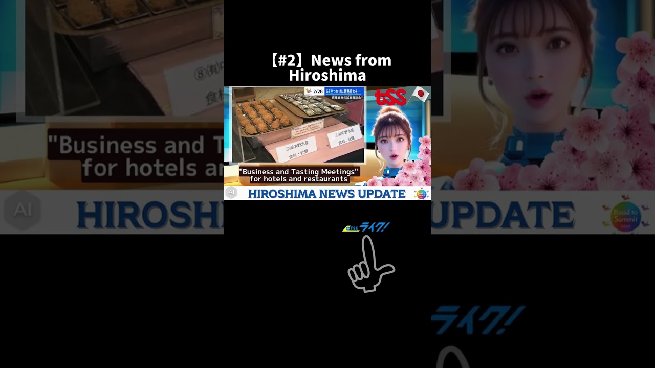 2】News from Hiroshima ahead of the G7 summit - WACOCA VIDEOS