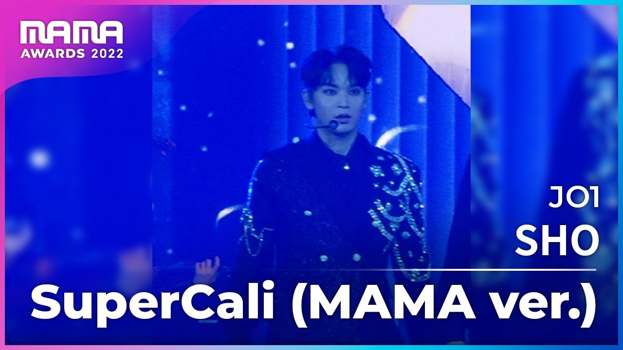 [Plus Cam] SHO (요나시로 쇼)│JO1(제이오원) - SuperCali (MAMA ver.)│@2022 MAMA AWARDS - WACOCA