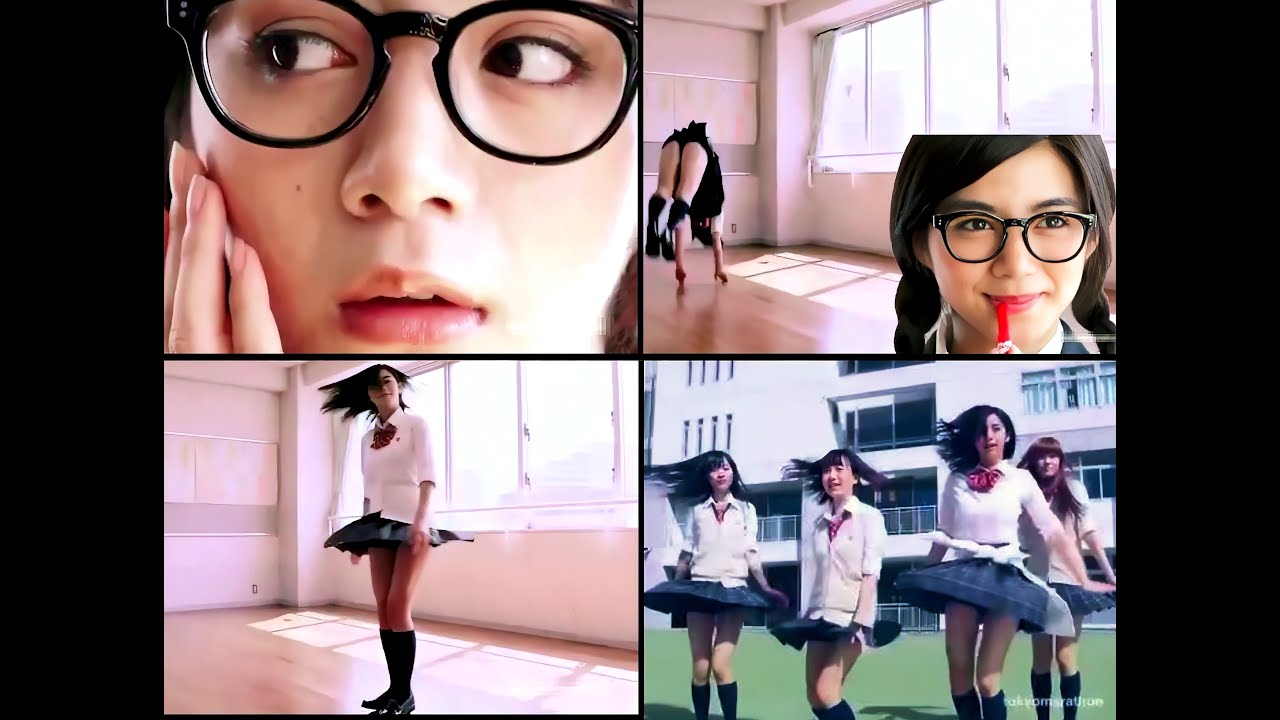 池田エライザ JK時代のダンスCM【パンチラ】 - WACOCA