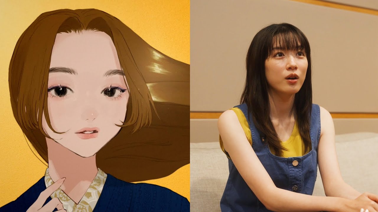 永野芽郁、イラストレーター tamimoonが描く世界観に合わせてCMナレーションに挑戦 いち髪「金のダメージケア」 新CM「染めても絹髪」篇 ...