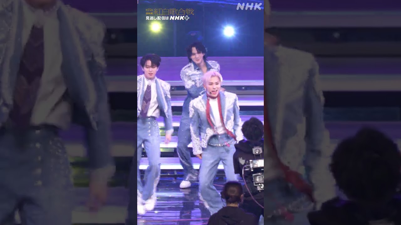 【紅白歌合戦】JO1：豆原一成｜ Fancam * チッケム／Love seeker｜NHK紅白｜NHK｜#shorts - WACOCA