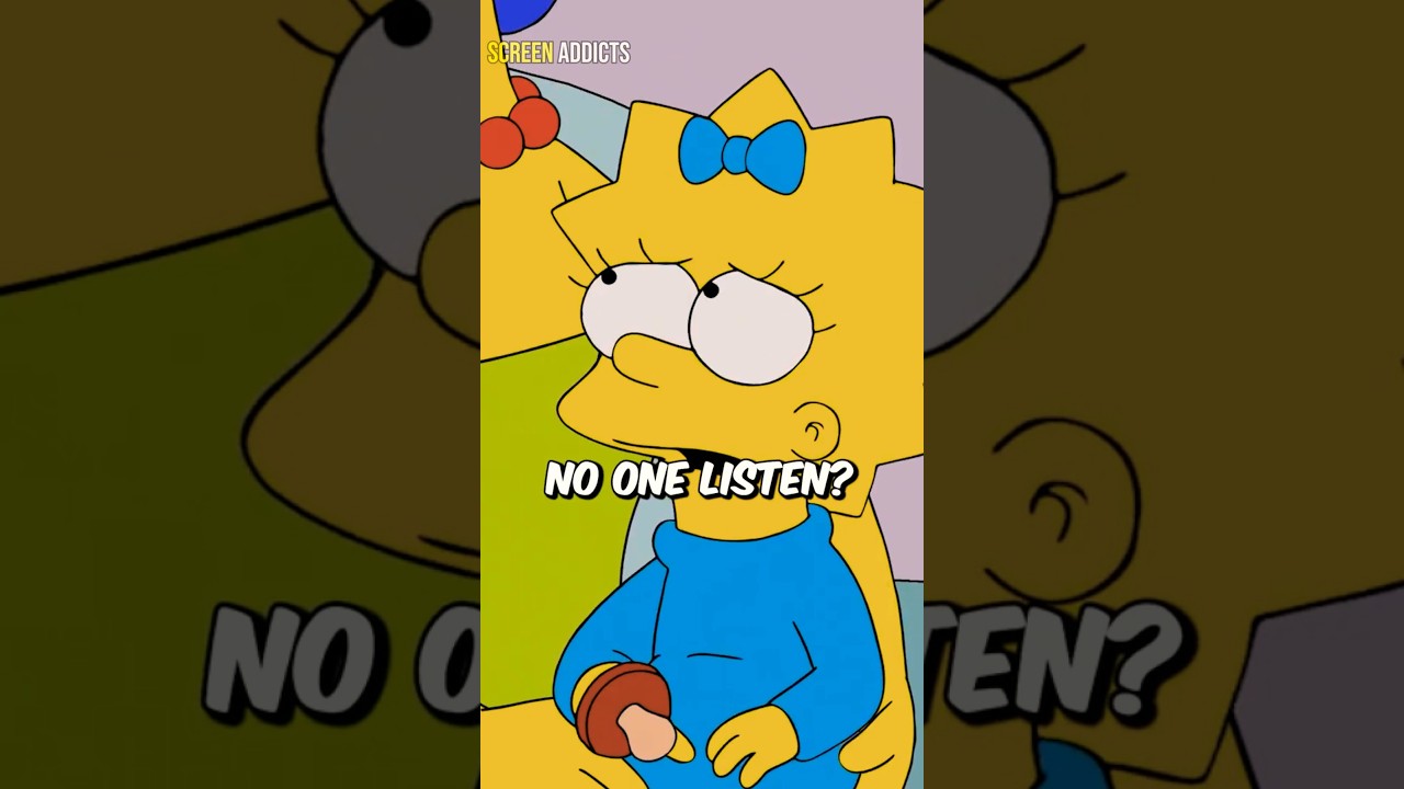 5 Times Maggie Simpson Spoke In The Simpsons - WACOCA