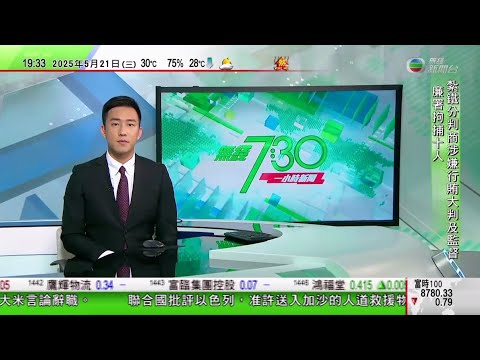 無綫TVB 730一小時新聞｜旅發局邀請木村拓哉女兒木村光希來港旅遊 協助宣傳香港｜美國落實構建覆蓋全國金穹導彈防禦系統 中方嚴重關切｜美國菲律賓南海舉行合作演習 中方指美國才是南海安全穩定最 ...